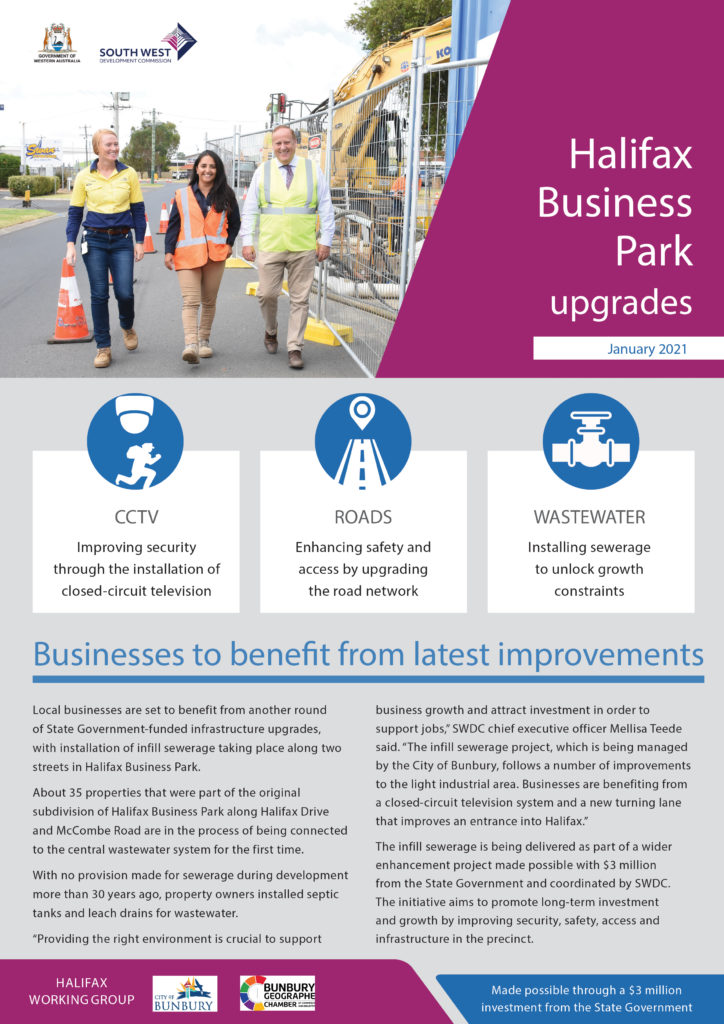 Halifax Upgrades - South West Development Commission